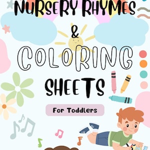 Bundle!! - Nursery Rhymes Coloring Pages, Kids Coloring Pages ...