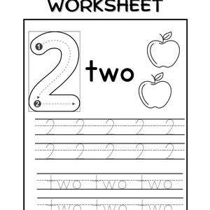 Number Tracing Worksheets (from 1-10), Downloadable Worksheets ...