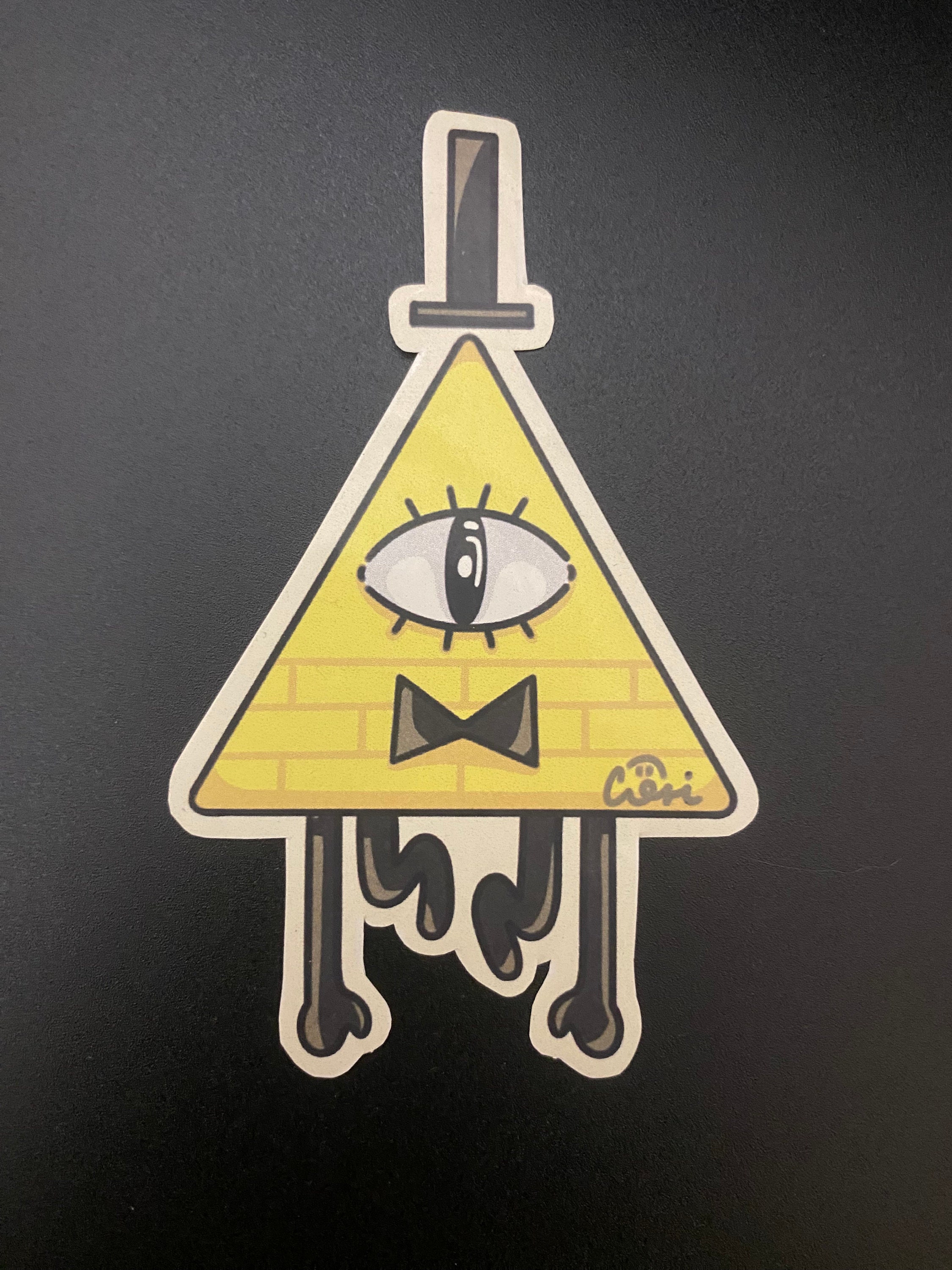 Gravity Falls, Bill Cipher, Sticker 6 X 10 Cm - Etsy