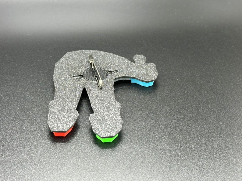 Wearable Finger Painter Badge From Gorilla Tag VR Game - Etsy UK