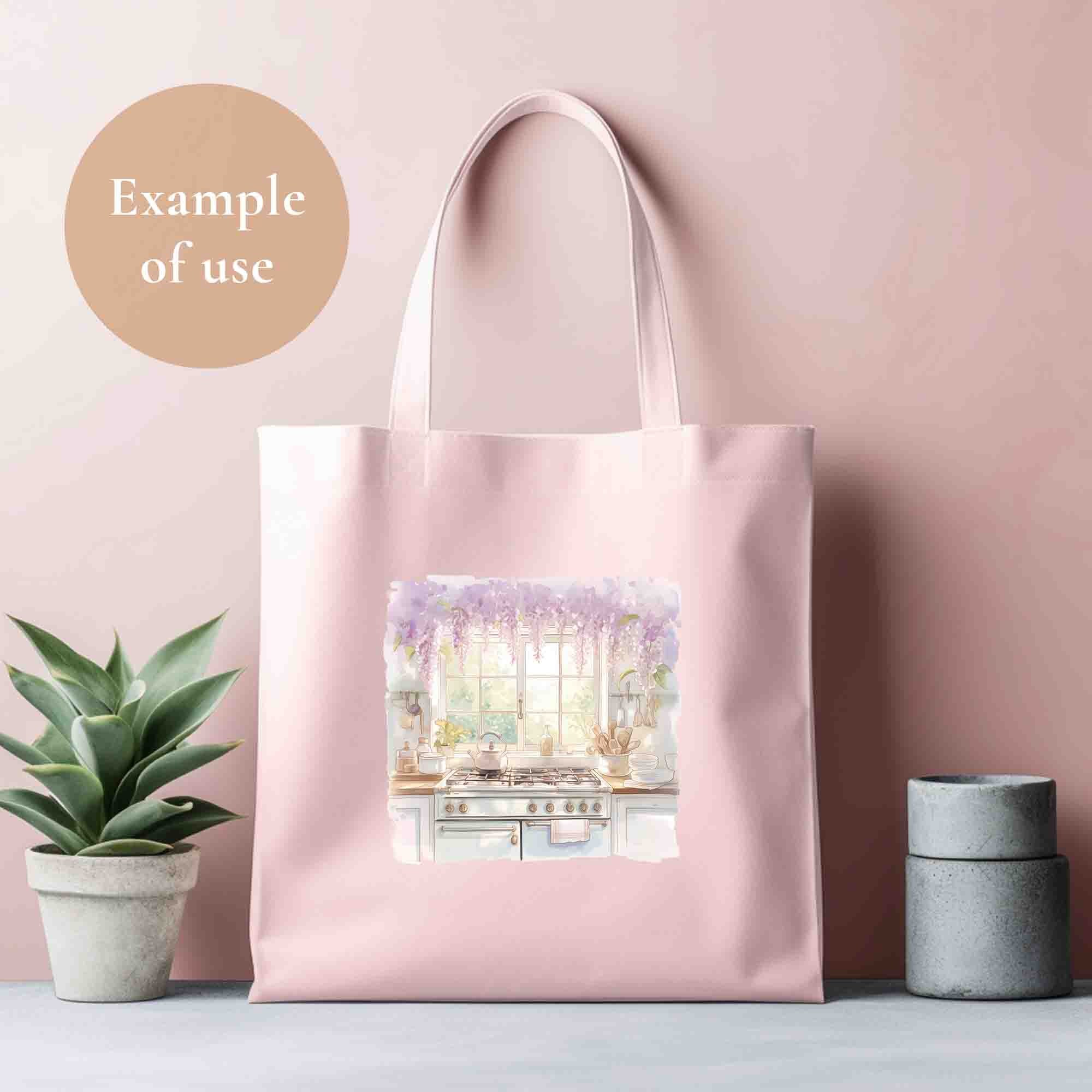 Farmhouse Kitchen Clipart, Cottagecore Clipart, Rustic Kitchen Png ...