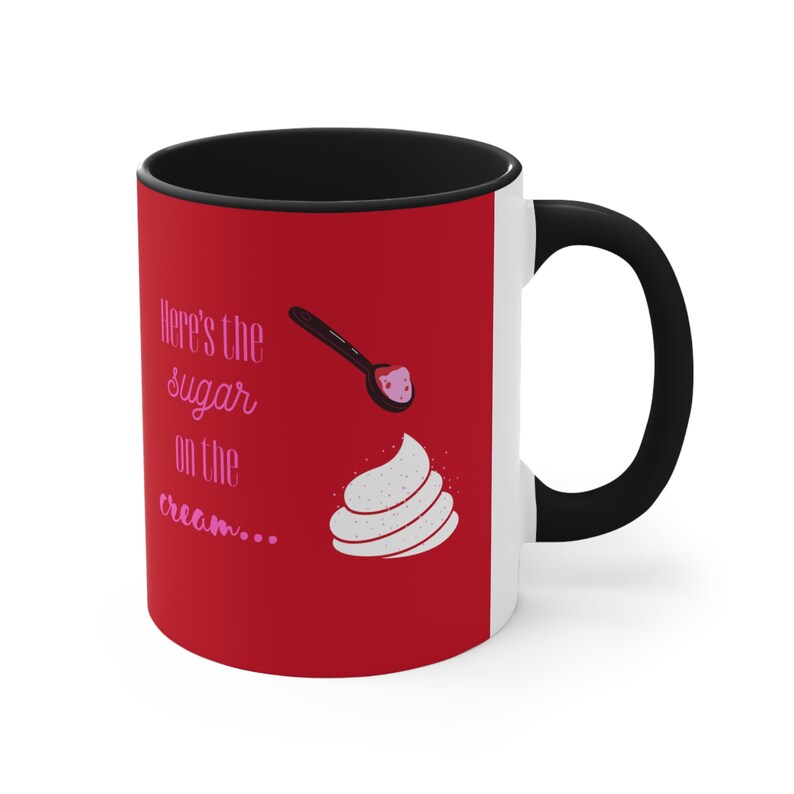 Hazbin Hotel Mug, Alastor Quote, Here's the Sugar With the Cream ...