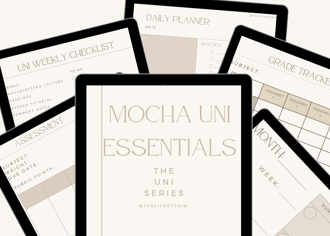 Mocha Essentials Uni Starter Pack - Etsy