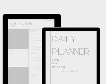 A4 Weekly Planner Grey PDF Printable - Etsy