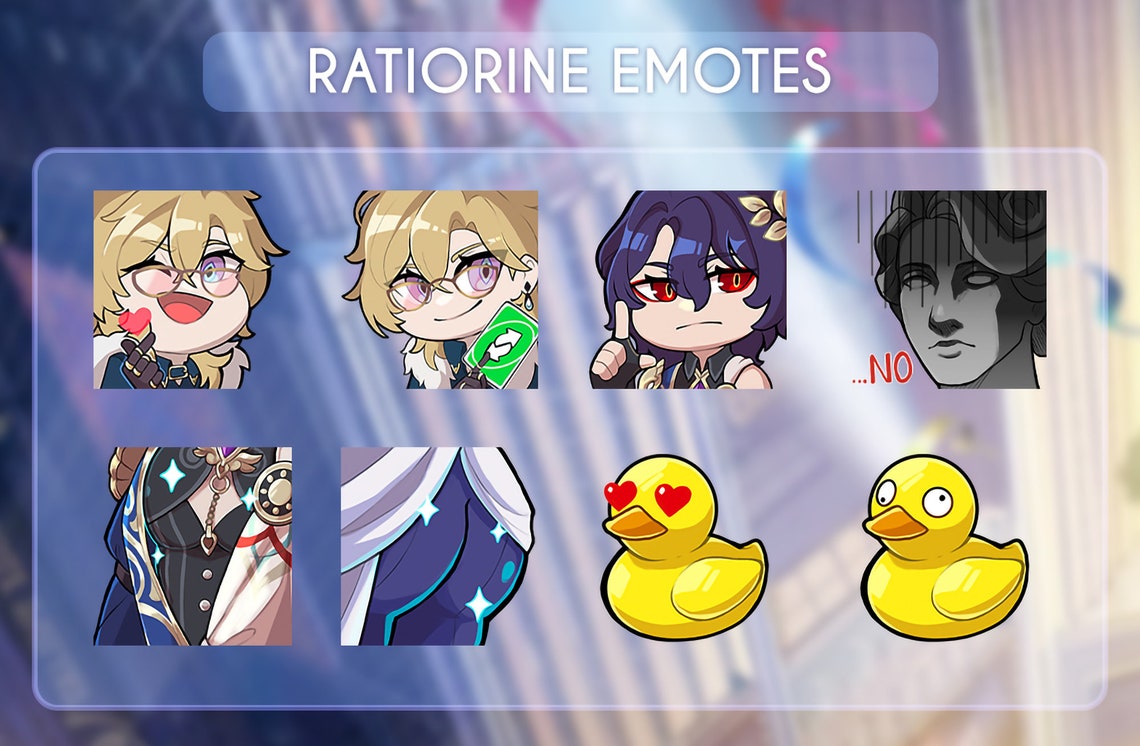 Ratiorine/aventio Emotes - Etsy
