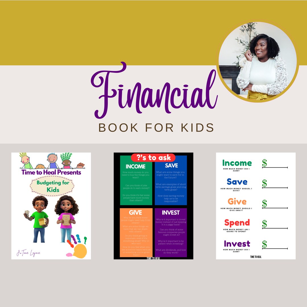 Financial Workbook for Kids - Etsy