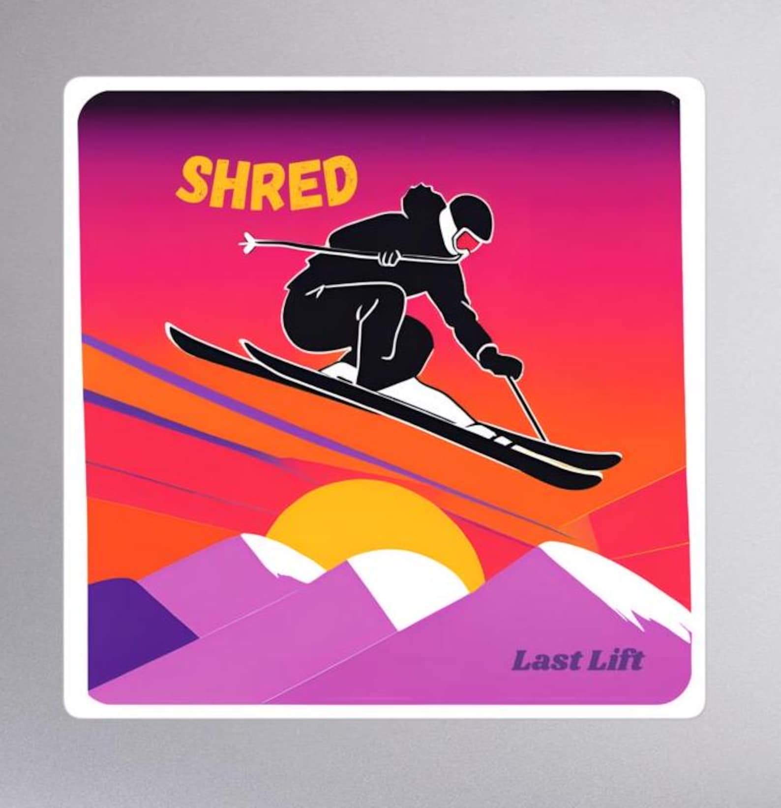 Shred Sticker - Etsy