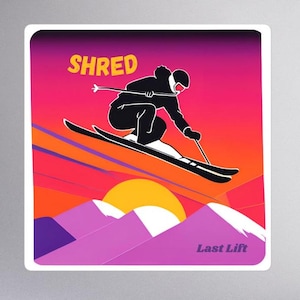 Shred Sticker - Etsy