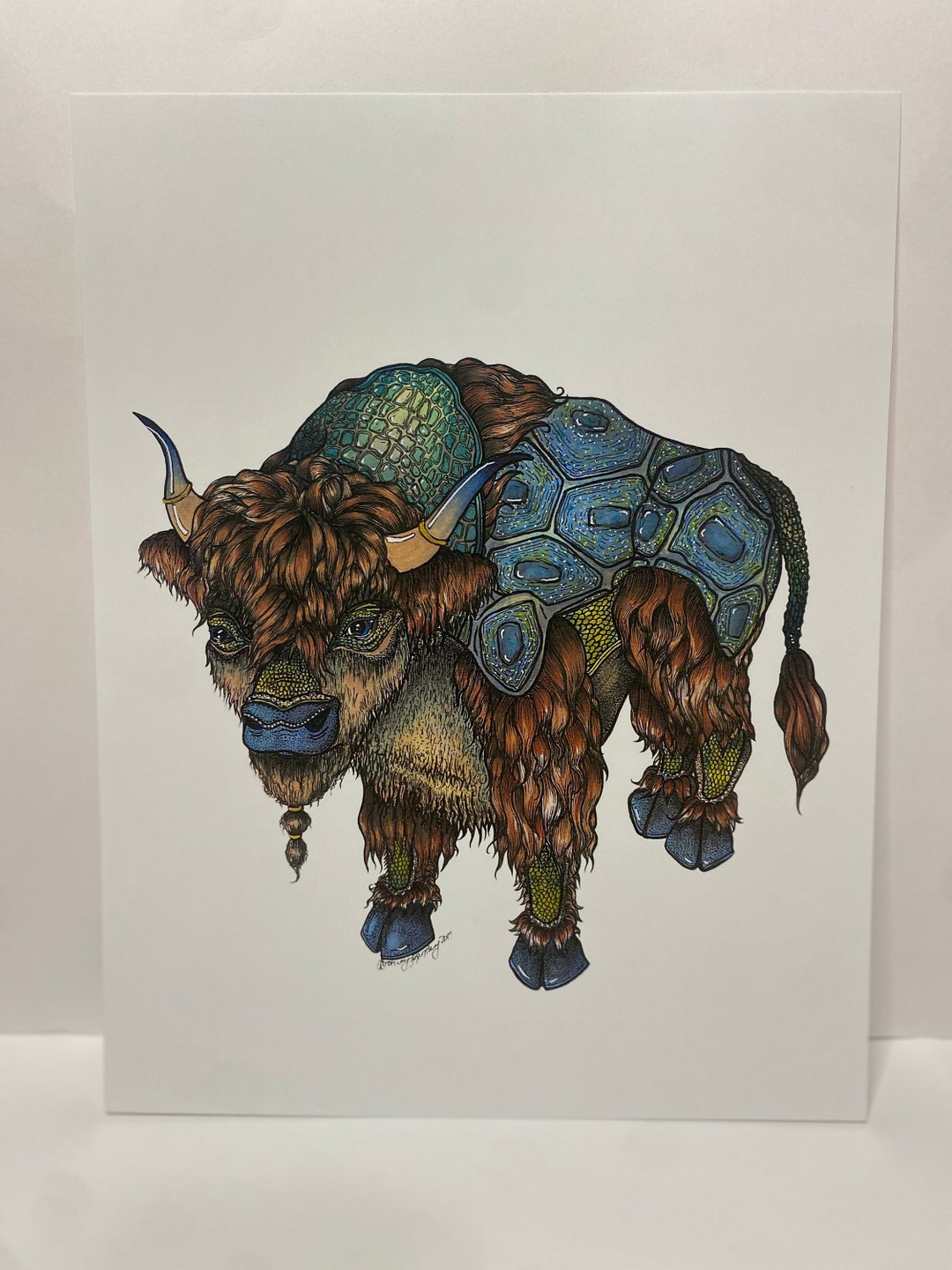 Legendary Creatures: Catoblepas 8.5X11 - Etsy