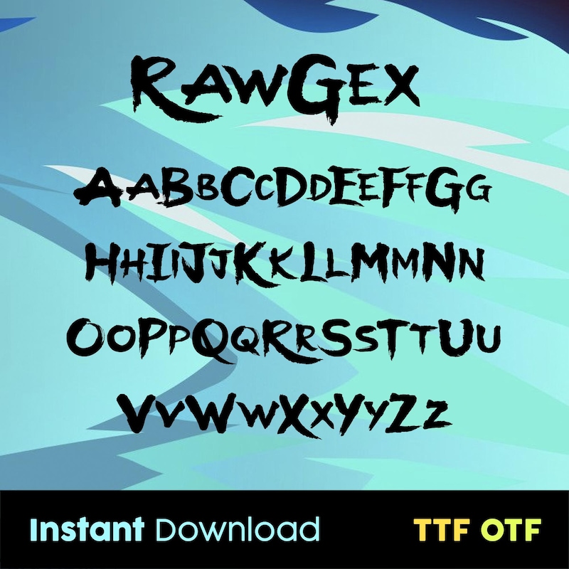 Avatar Silhouette Digital - Etsy