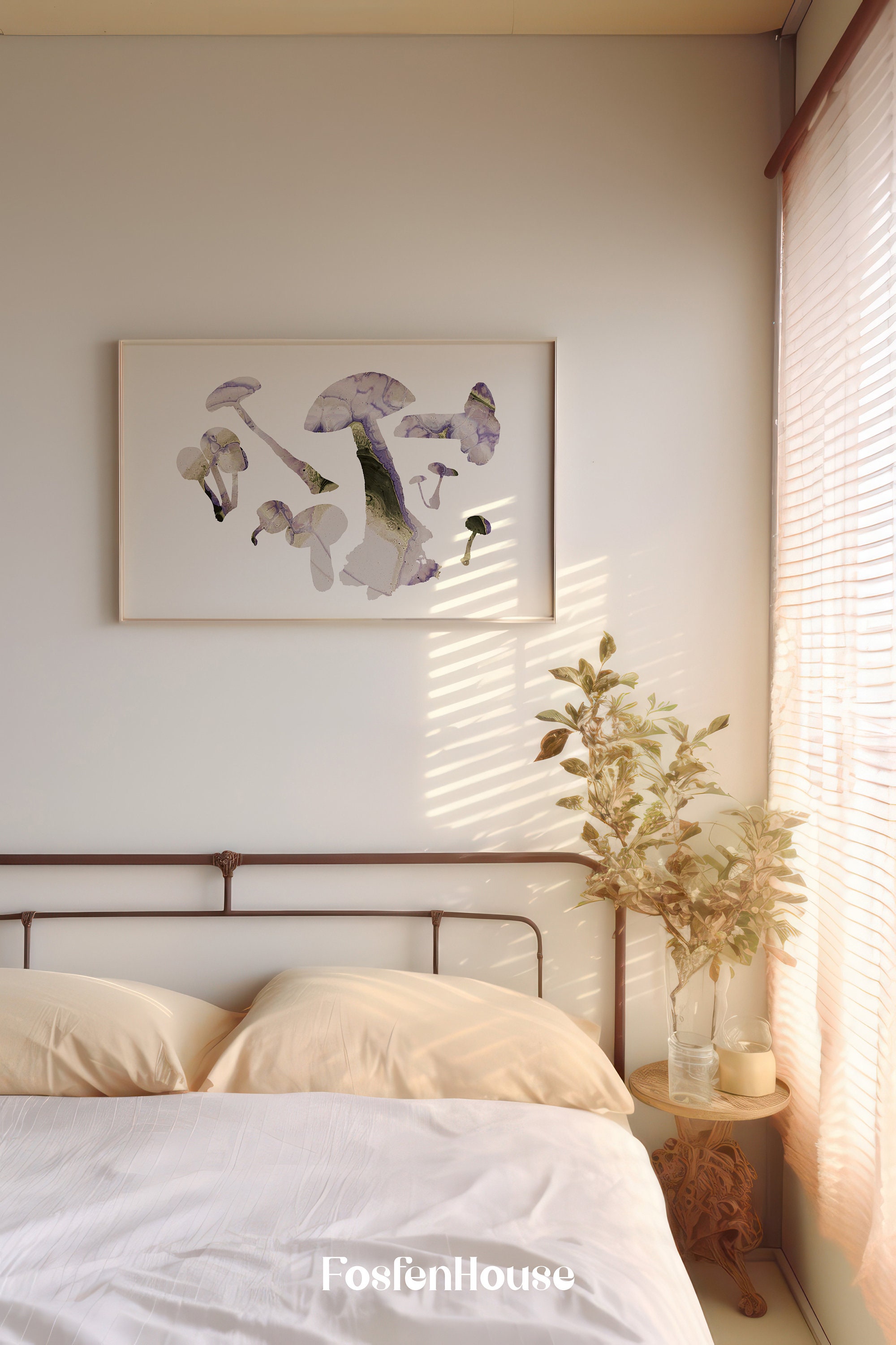 Mushroom Printable, Mushroomcore, Magic Mushroom Art, Psychedelic ...