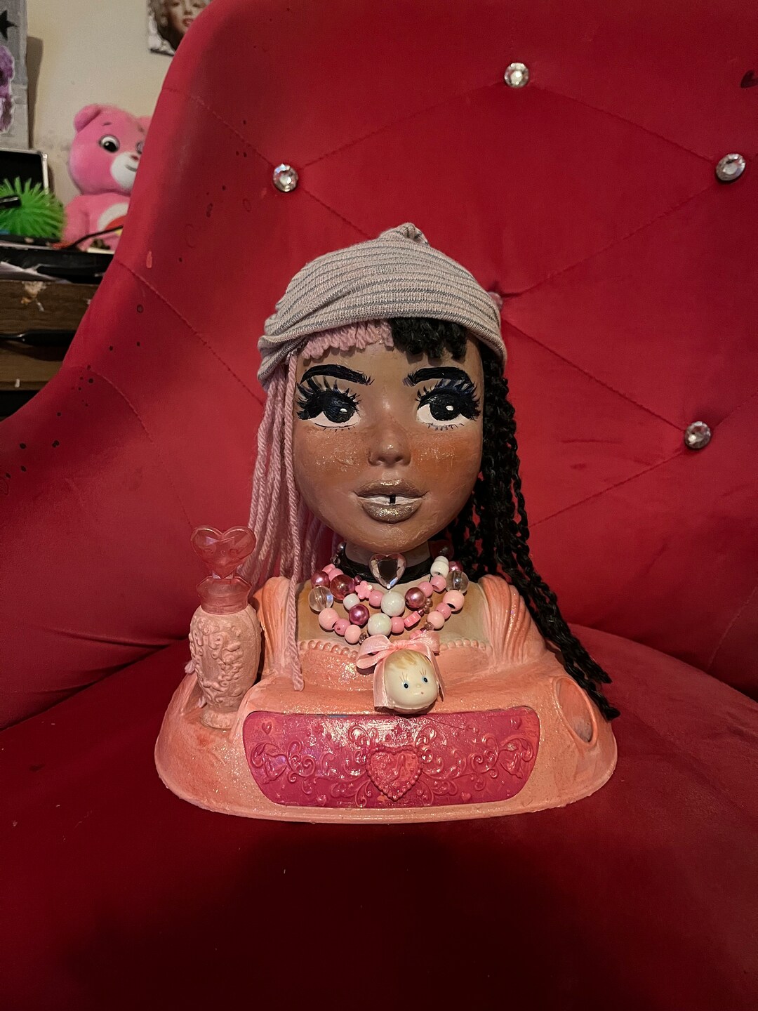 Melanie Martinez Styling Head Ooak - Etsy