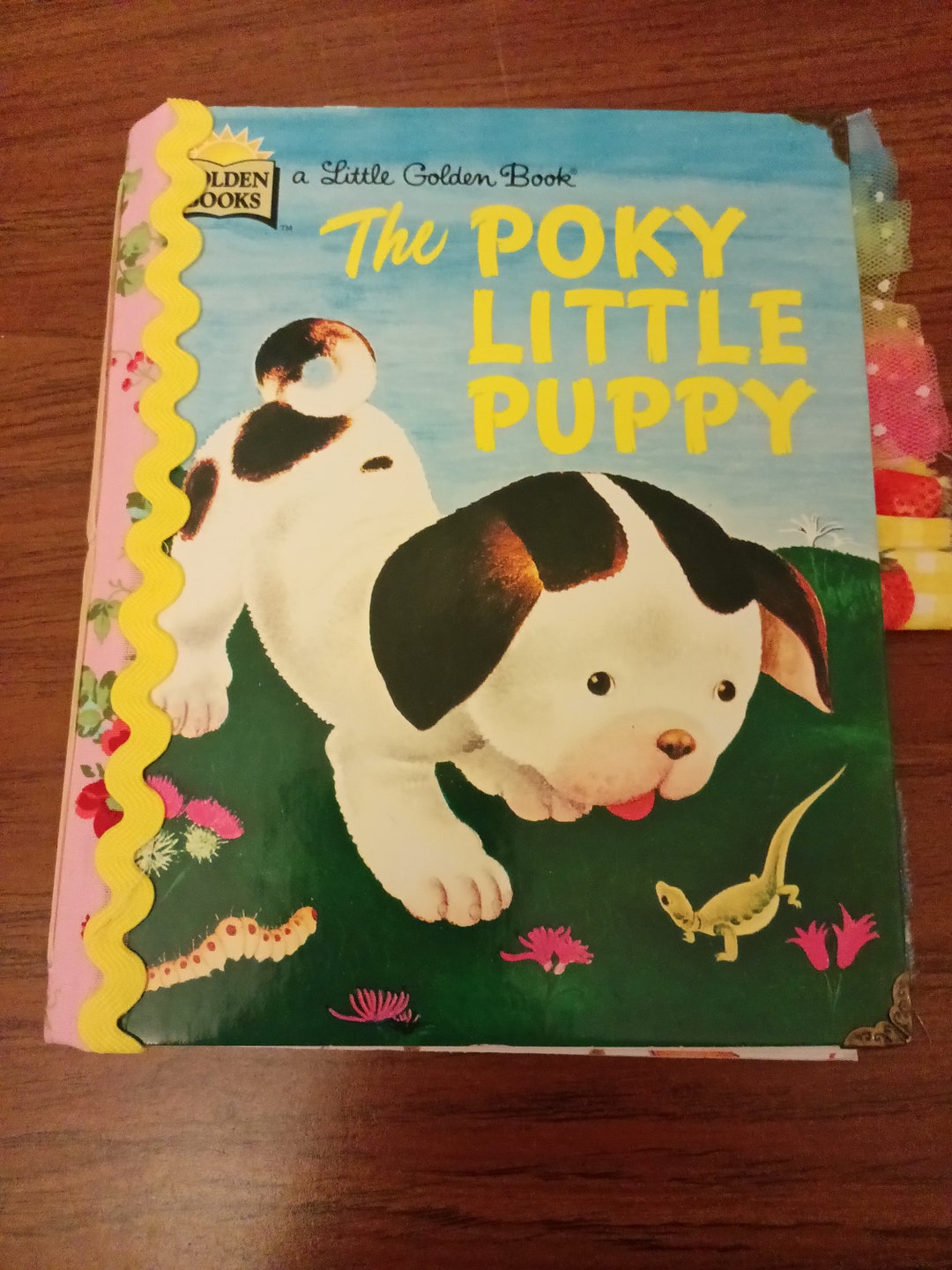The Poky Little Puppy Little Golden Book Junk Journal - Etsy
