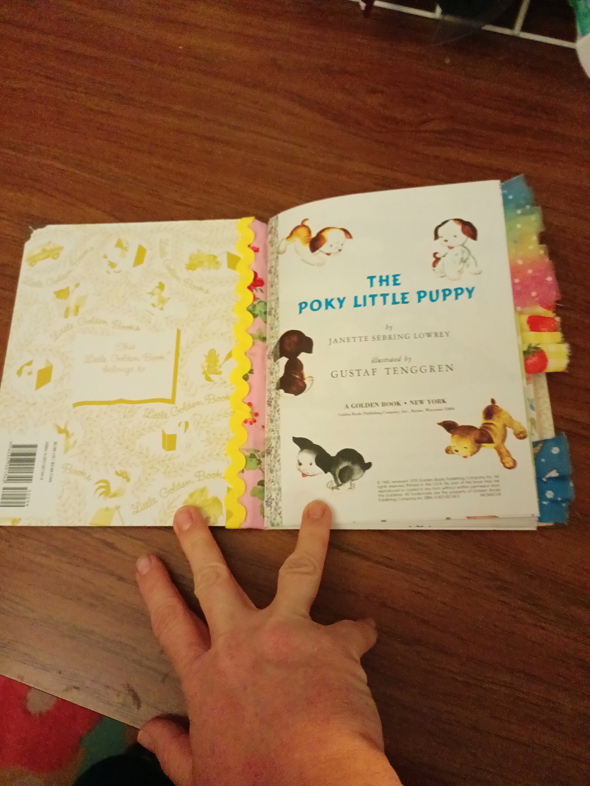 The Poky Little Puppy Little Golden Book Junk Journal - Etsy