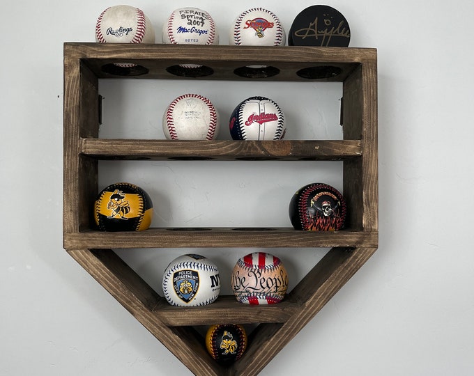 Baseball Display Shelf - Etsy