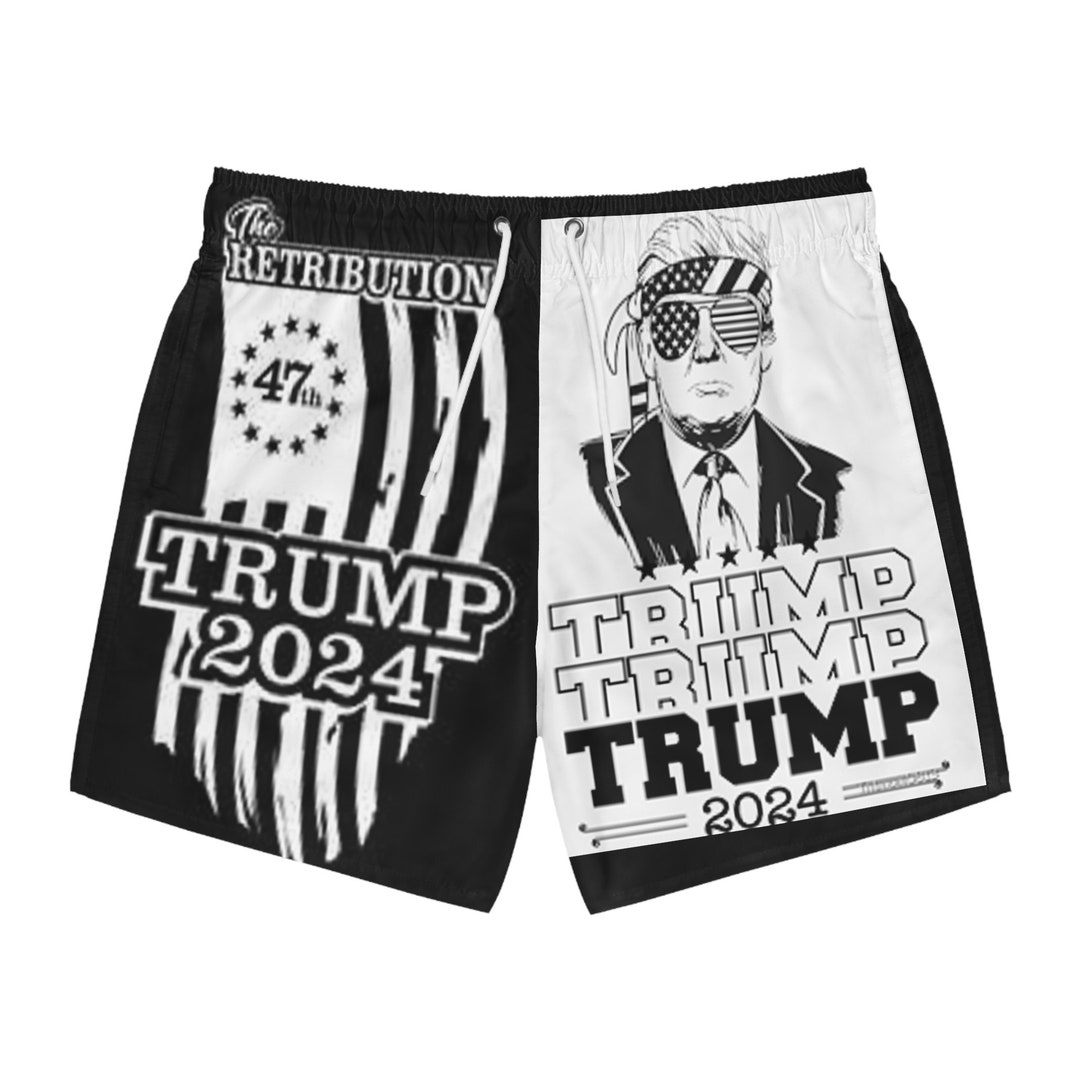 Trump Swim Trunks - Etsy