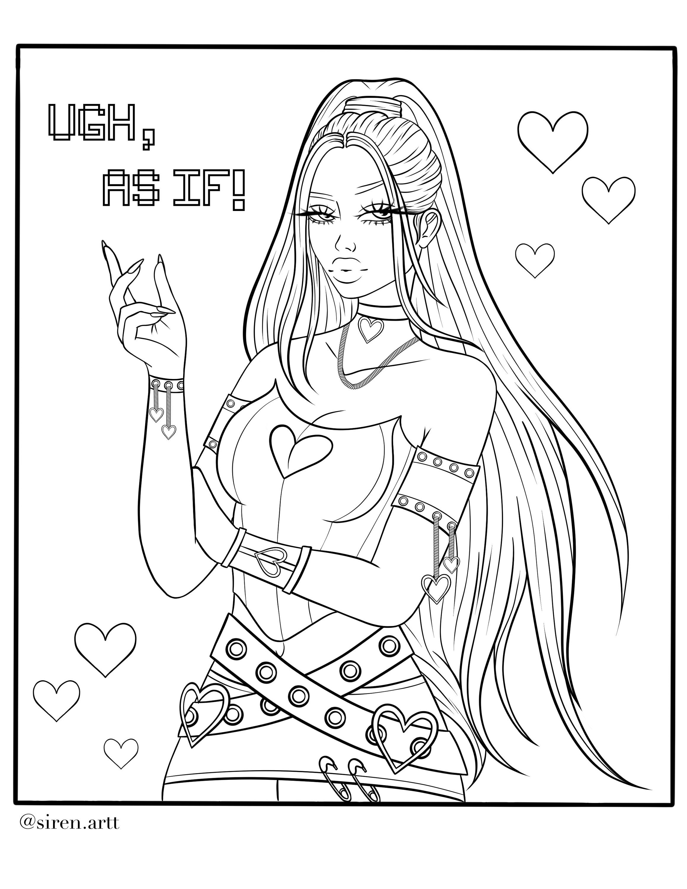 Y2K COLORING BOOK - Etsy