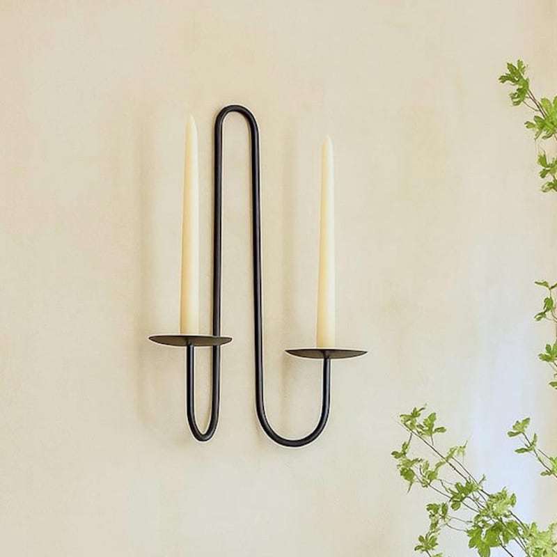 Cast Iron Sconce Holder - Etsy