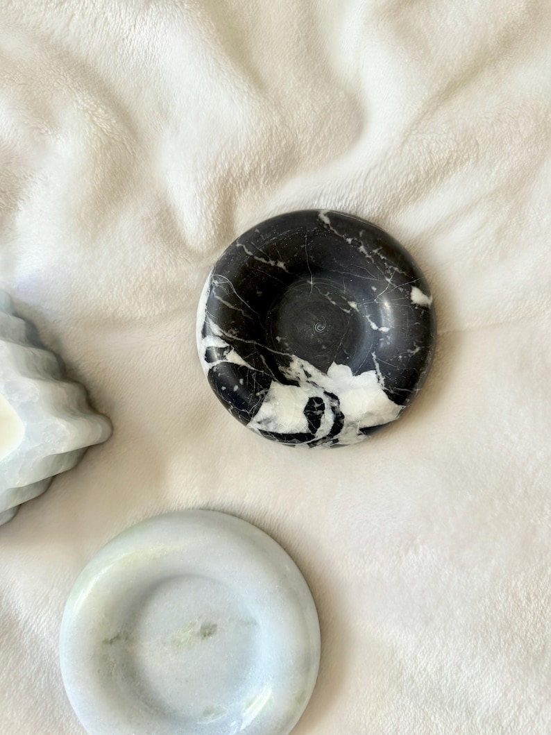 3.5''marble Catchall Tray,marble Vanity Decor,entryway Catchall,jewelry ...