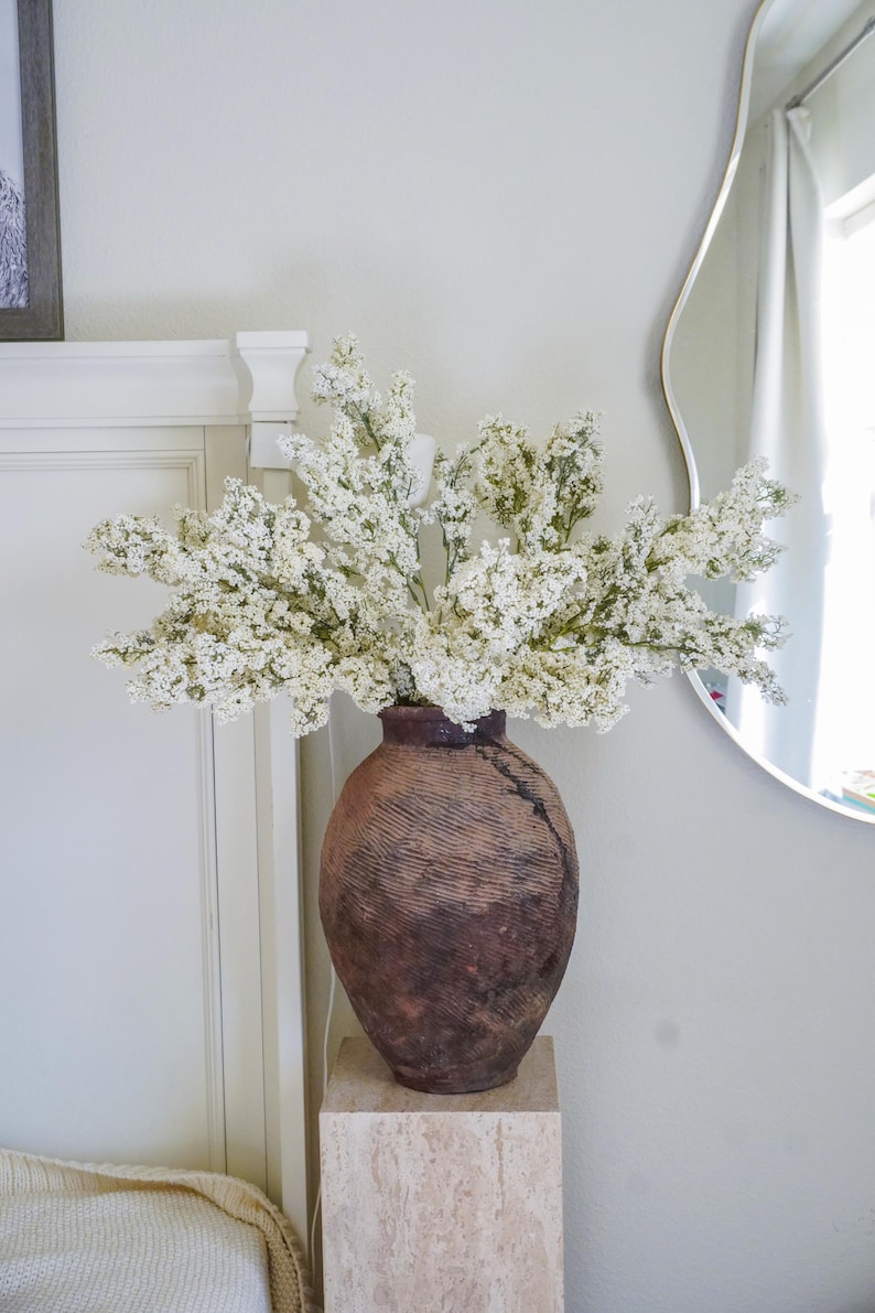 32'' Artificial White Berry Stems,pink Berry Stems.tall Faux Spring ...