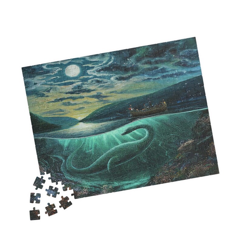 Loch Ness Monster Magical Jigsaw Puzzle 110, 252, 520 or 1014 Piece ...