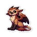 Gryphon Mythical Vinyl Cryptid Sticker - Etsy