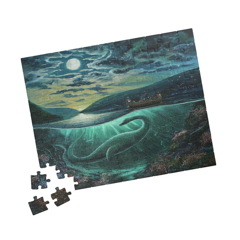 Loch Ness Monster Magical Jigsaw Puzzle 110, 252, 520 or 1014 Piece ...
