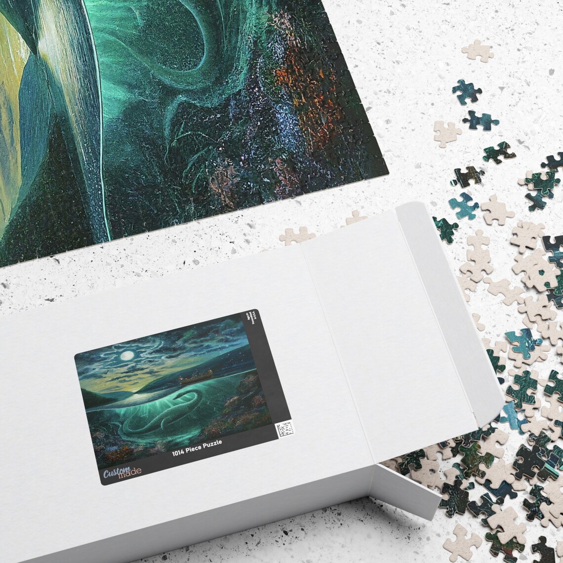Loch Ness Monster Magical Jigsaw Puzzle 110, 252, 520 or 1014 Piece ...
