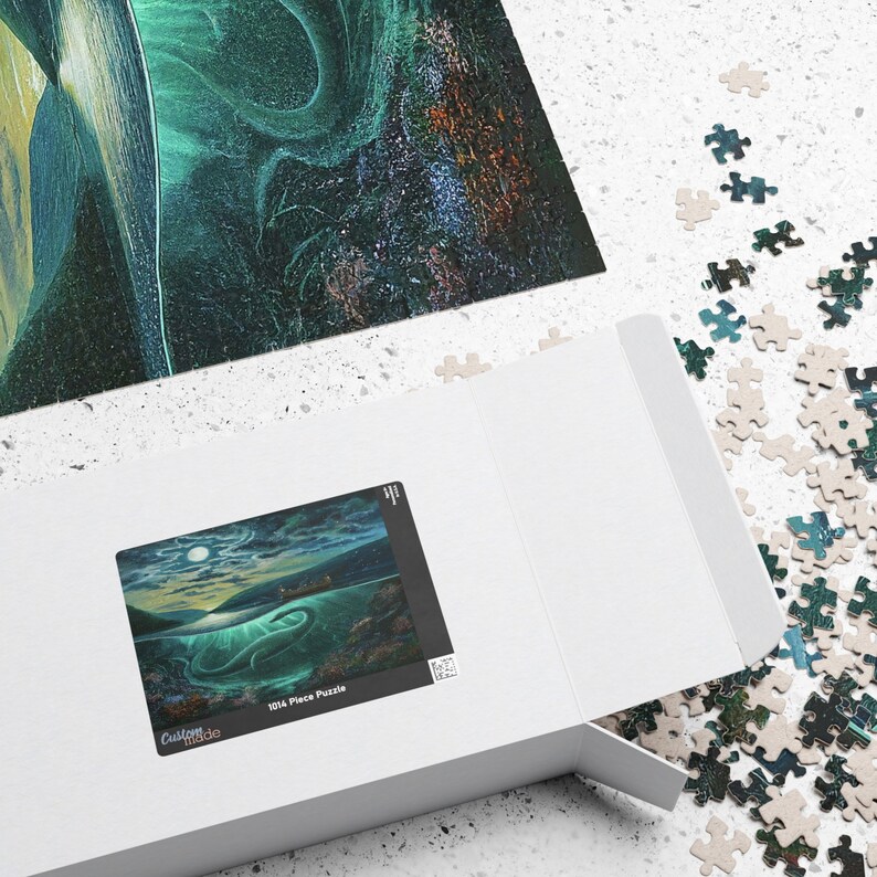 Loch Ness Monster Magical Jigsaw Puzzle 110, 252, 520 or 1014 Piece ...