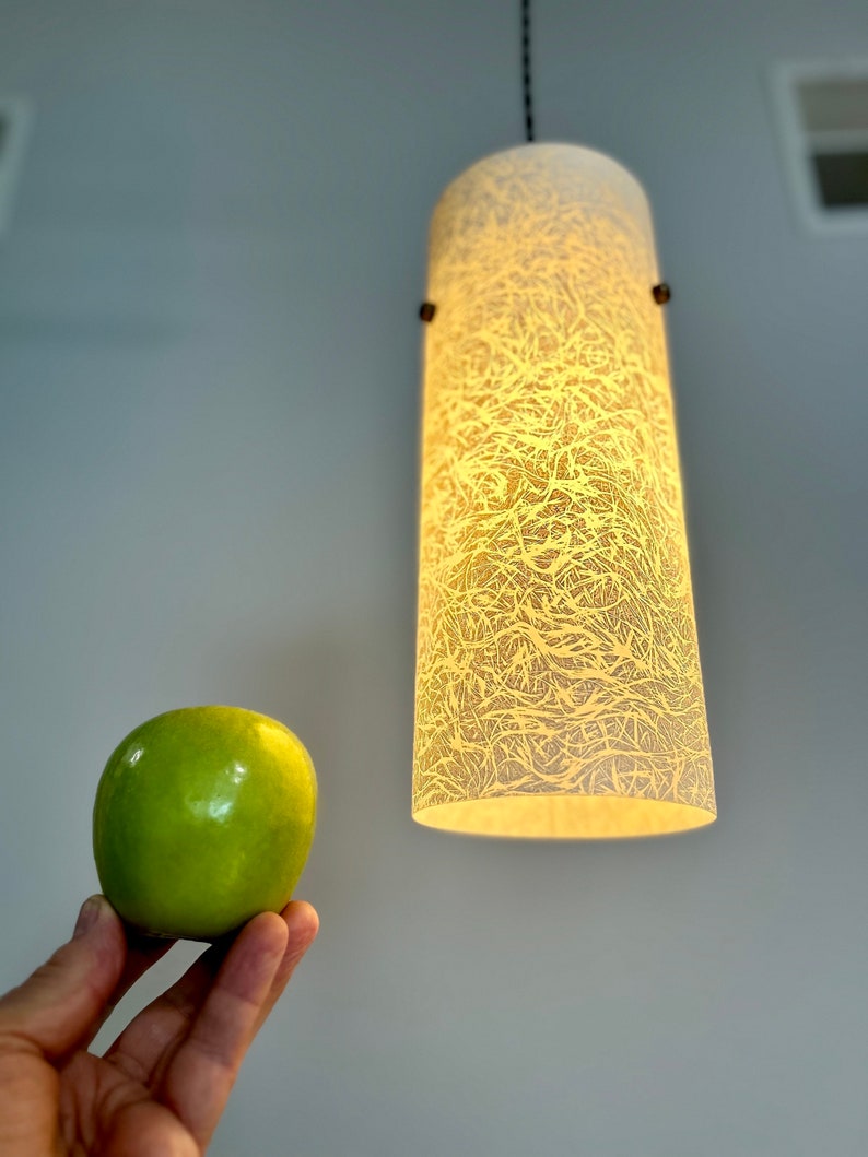 Original Mid Century Modern Pendant Lamp: Handmade, Vintage Inspired ...