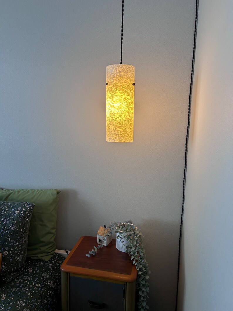 Original Mid Century Modern Pendant Lamp: Handmade, Vintage Inspired ...