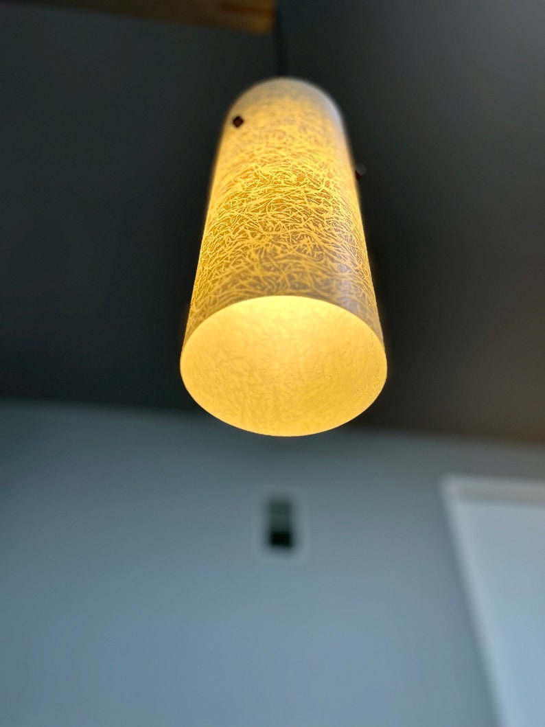 Original Mid Century Modern Pendant Lamp: Handmade, Vintage Inspired ...