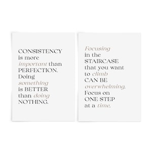 Motivational Messages Quotes Printable Planner Dashboard Separator ...