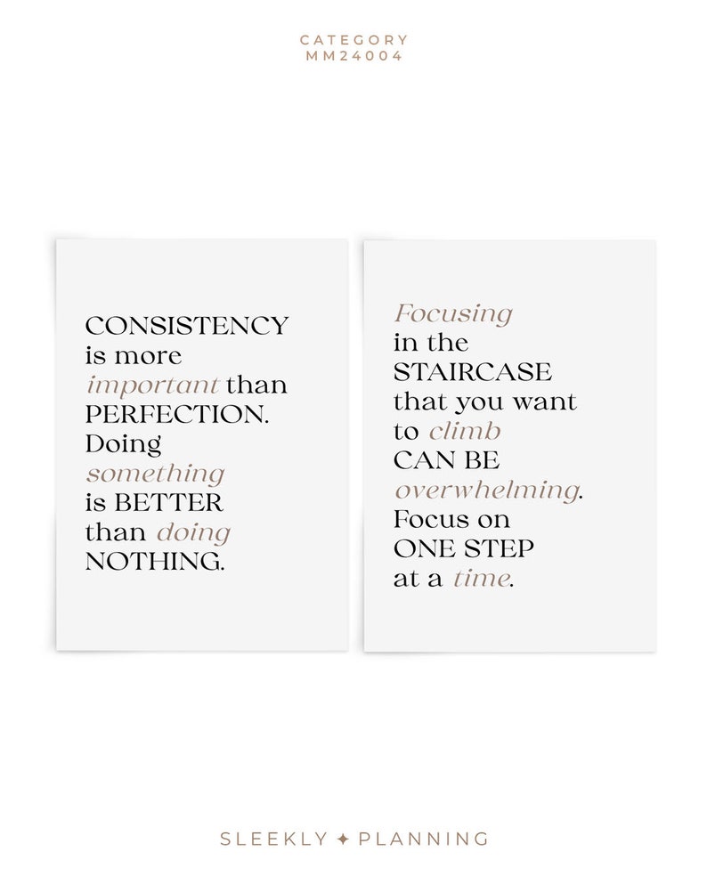 Motivational Messages Quotes Printable Planner Dashboard Separator ...