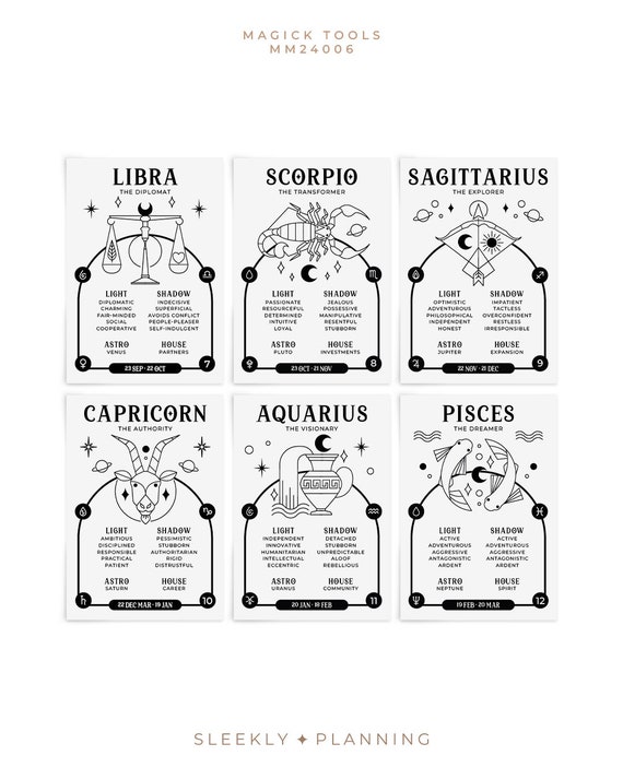 Learning the zodiac signs 60 photos - Youhoroscope.com