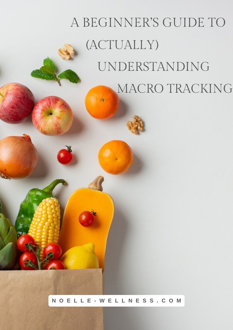 Beginners Guide to ACTUALLY Understanding Macro Tracking - Etsy
