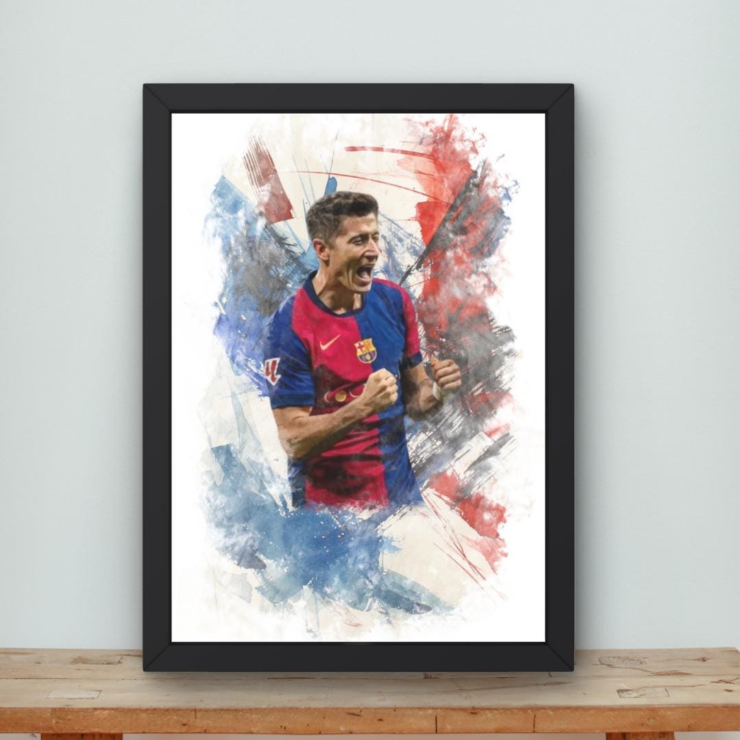 Robert Lewandowski, Poland, Fc Barcelona, Lewandowski Poster, Football ...
