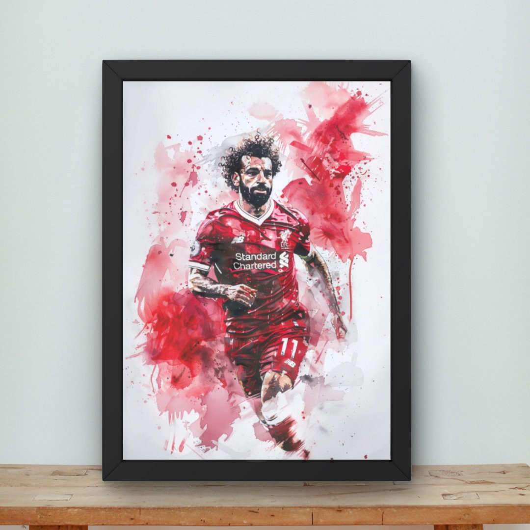 Mo Salah, Mohamed Salah, Egyptian King, Ynwa, Soccer Poster, Football ...