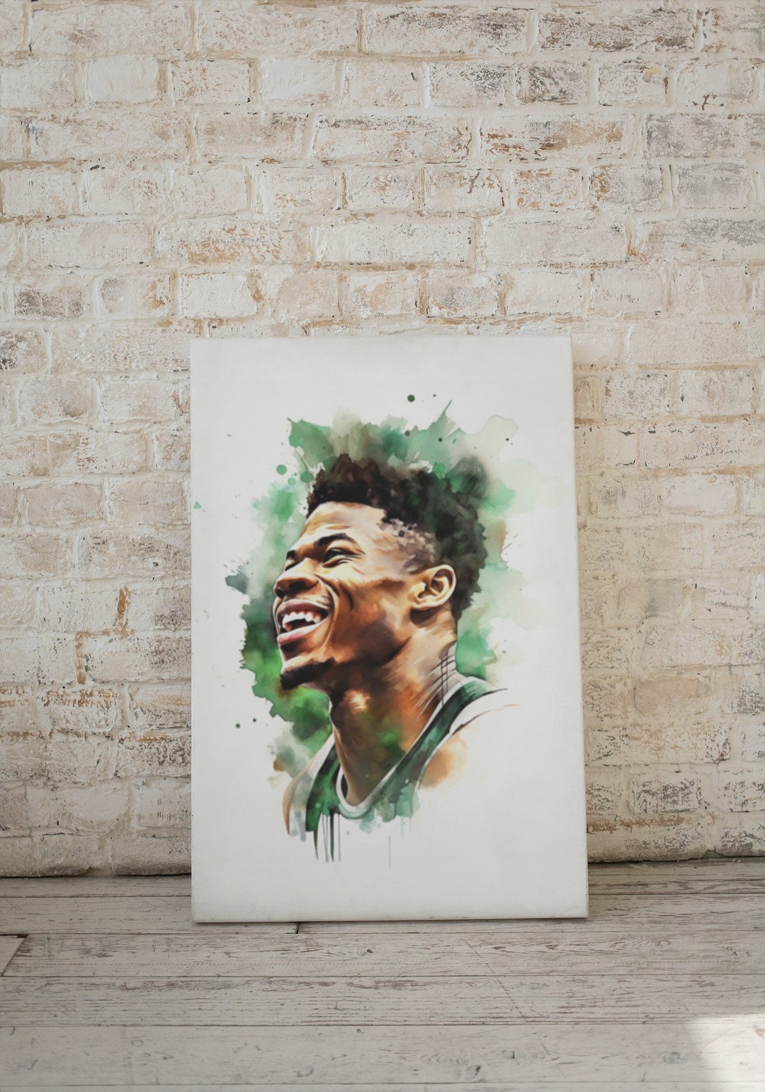 Giannis Antetokounmpo Poster, NBA, Giannis Poster, Milwaukee Bucks ...