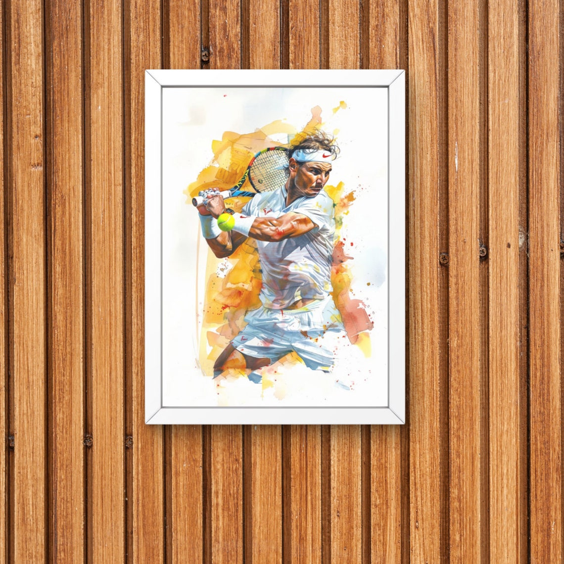 Rafael Nadal, Tennis Poster, Sports Poster, Nadal, Tennis Player, ATP ...