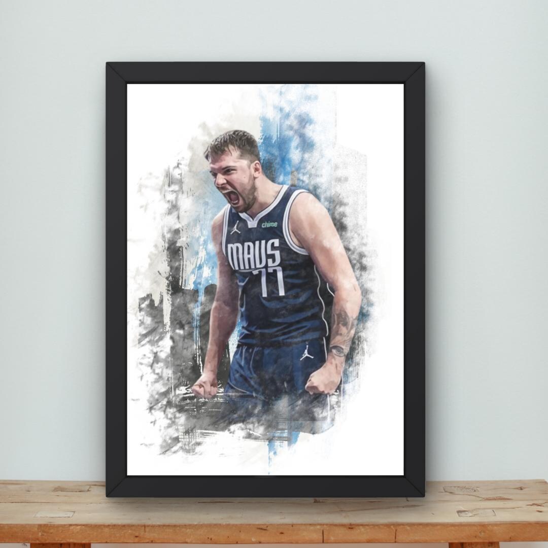 Luka Doncic, Doncic, Dallas Mavericks, Wall Art, Nba, Dallas, Slovenia ...