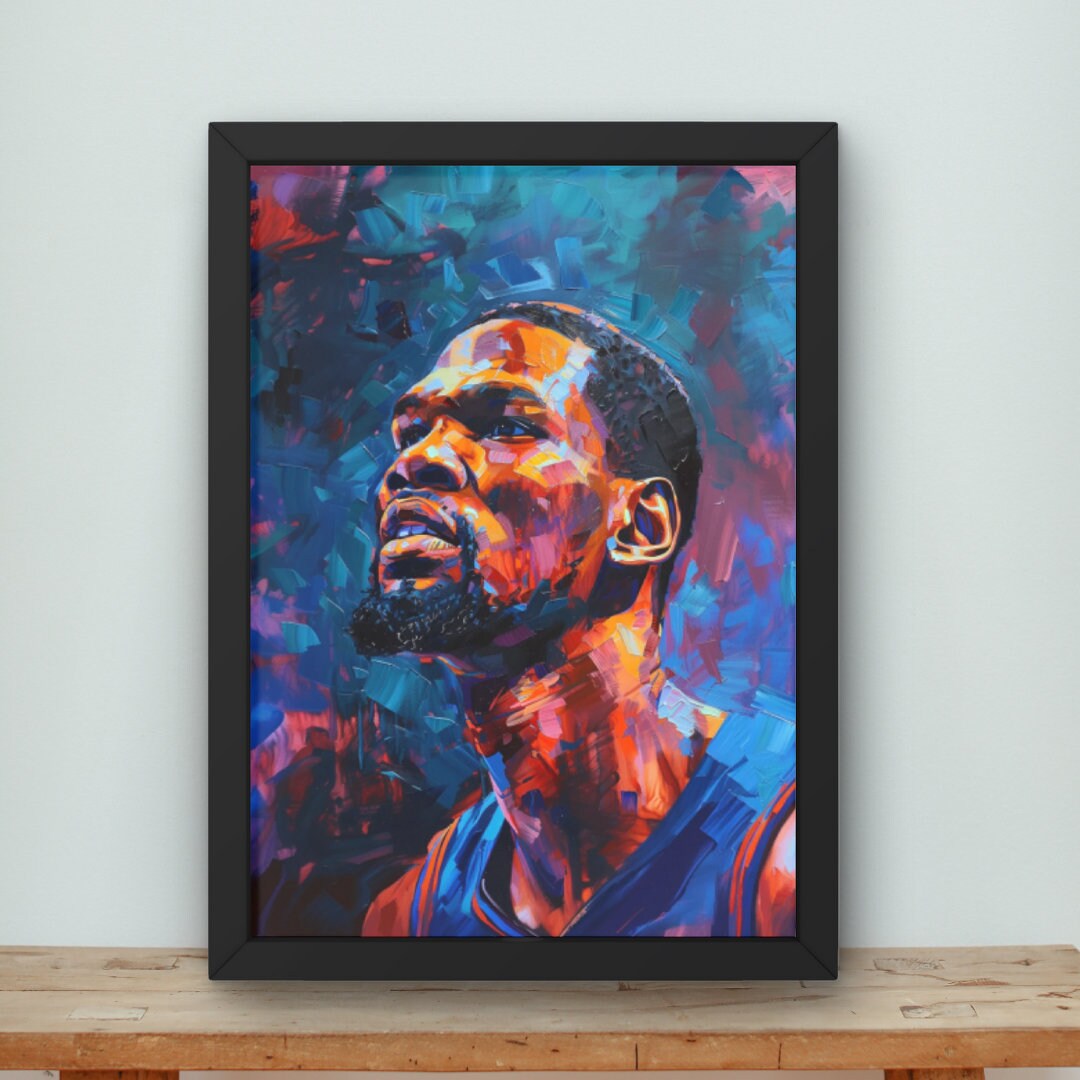 Kevin Durant, Kevin Durant Poster, Phoenix Suns Poster, Sports, Kd, Nba ...