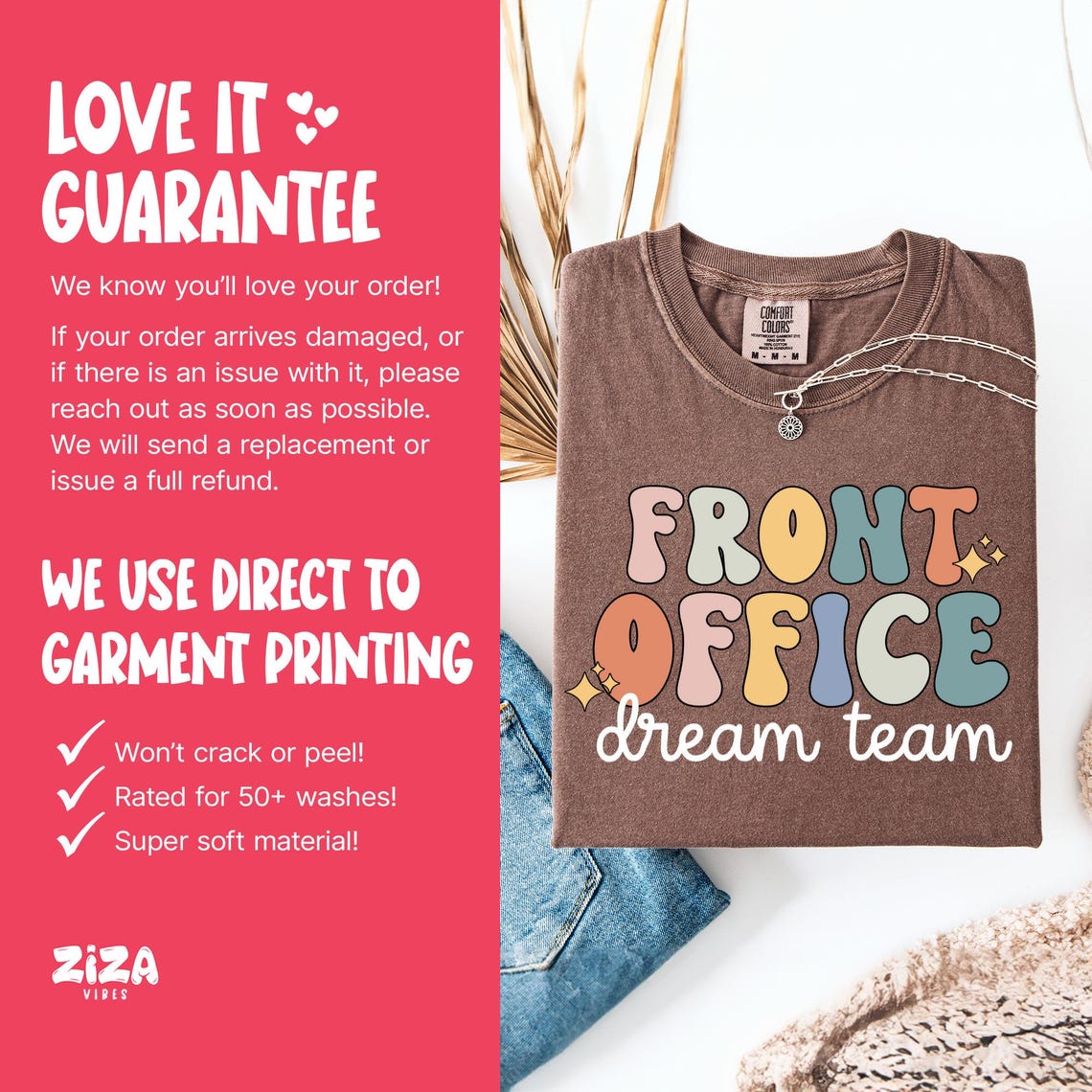 Front Office Dream Team Shirts – Ideal Administrative Assistant Tee ...