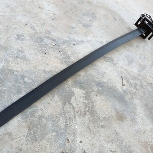 Katana in Black Polypropylene Katana Training Sword ABS Katana + ABS ...