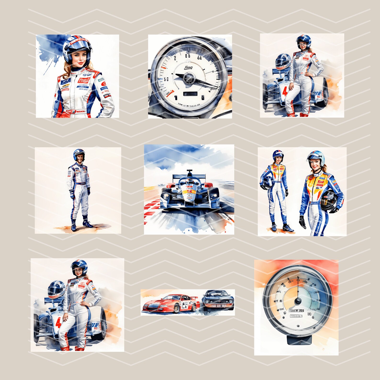 Watercolour Race Car Driver Clipart Png, Race Car Png, Race Car Clipart ...
