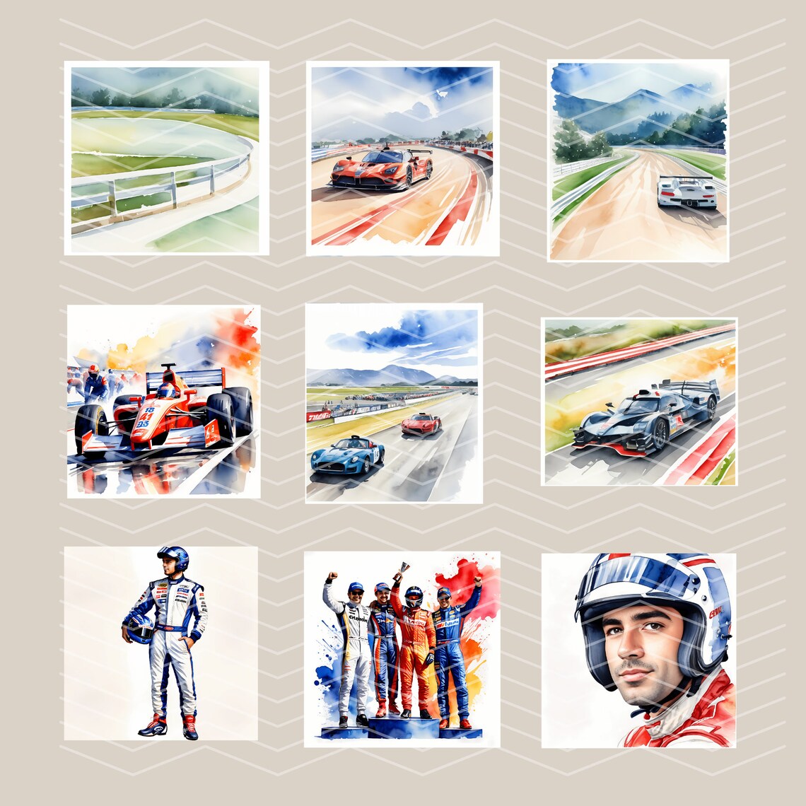 Watercolour Race Car Driver Clipart Png, Race Car Png, Race Car Clipart ...