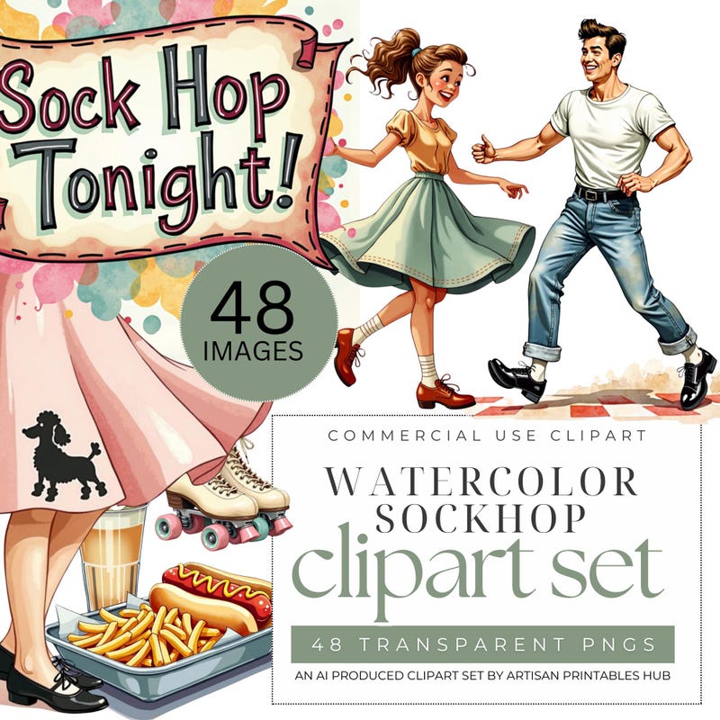 Sock Hop Party - Etsy