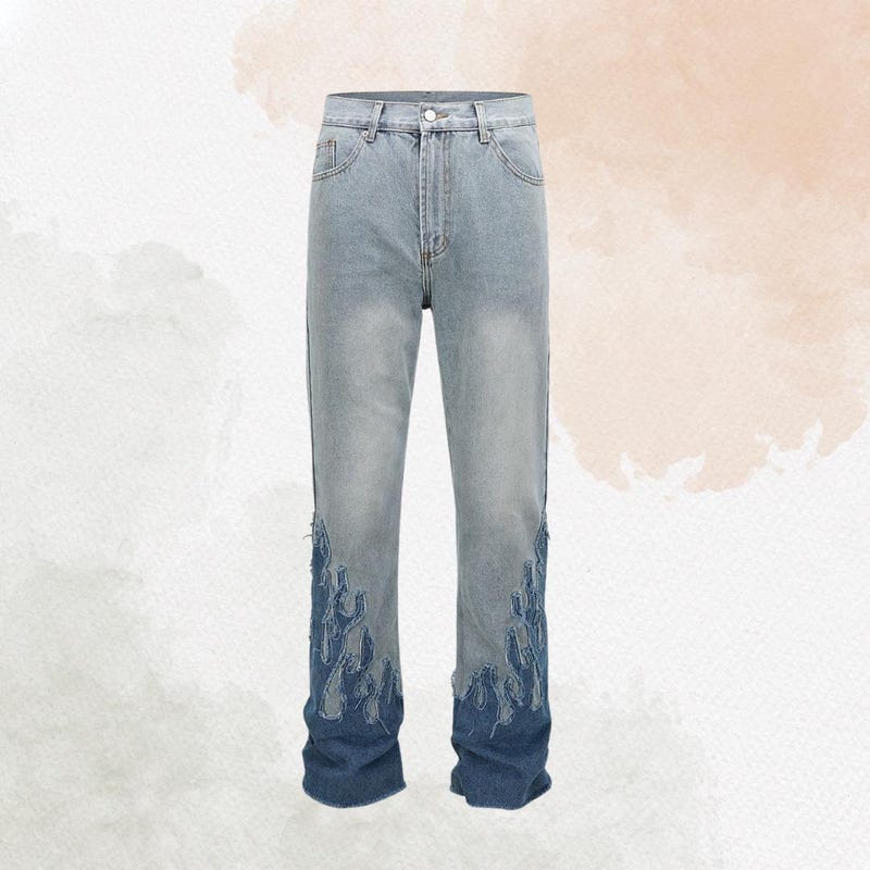 Flame Jeans - Etsy