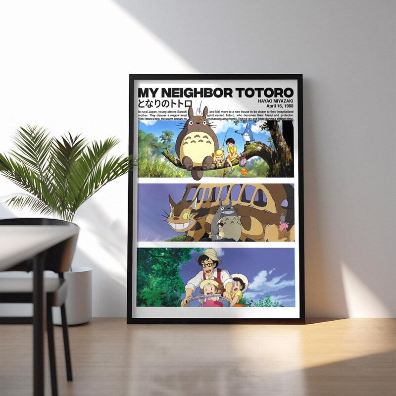 Totoro Poster - Etsy