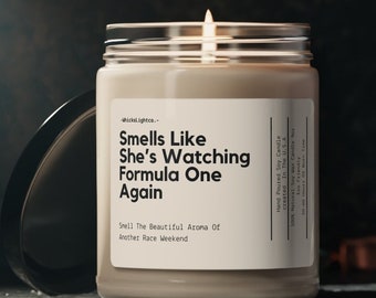 It's Light Out and Away We Go Formula 1 One Gift Candle F1 Funny Gift ...